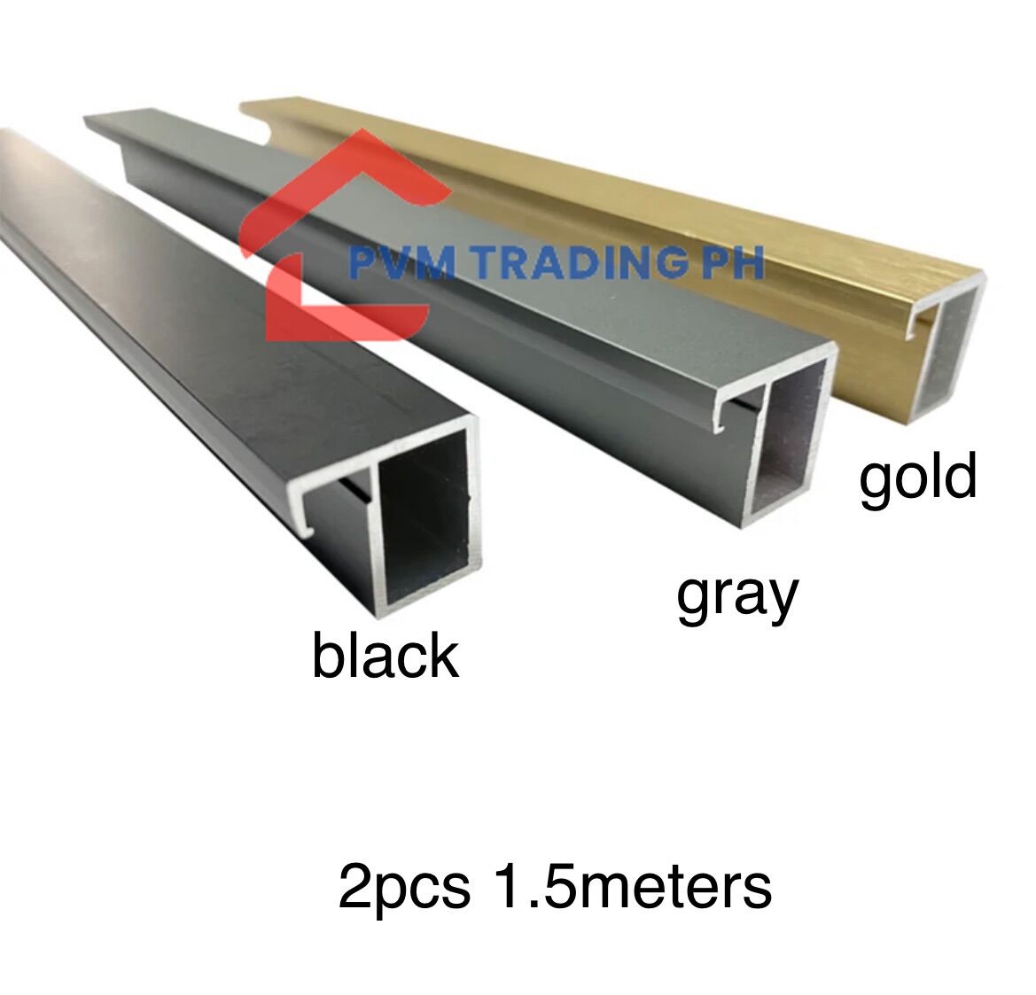 2pcs-1.50m aluminum glass door frame | Lazada PH