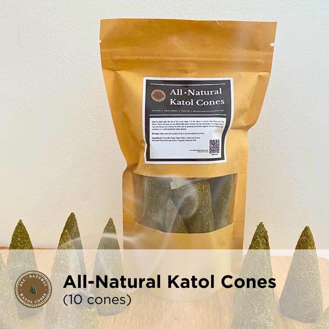 ALL NATURAL KATOL CONES | 10 Katol Cones | Lazada PH