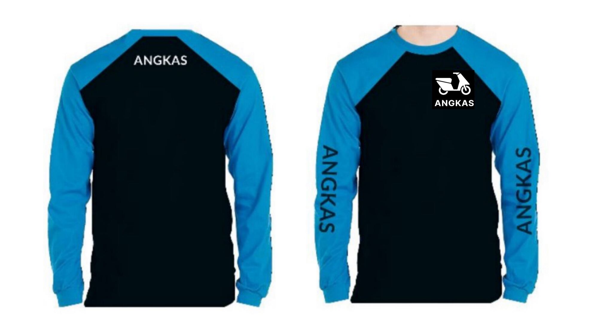 Rider angkas uniform combination black with blue | Lazada PH