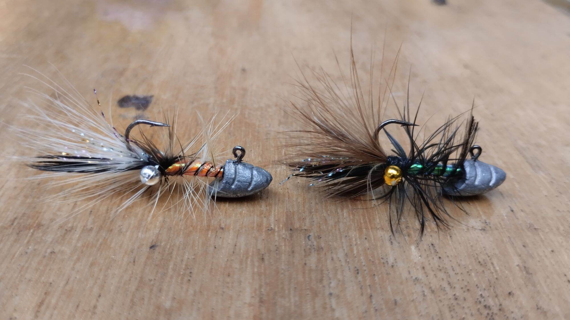 Ghost Shrimp Tenkara 5 grams lure / bait jighead 3pcs per set