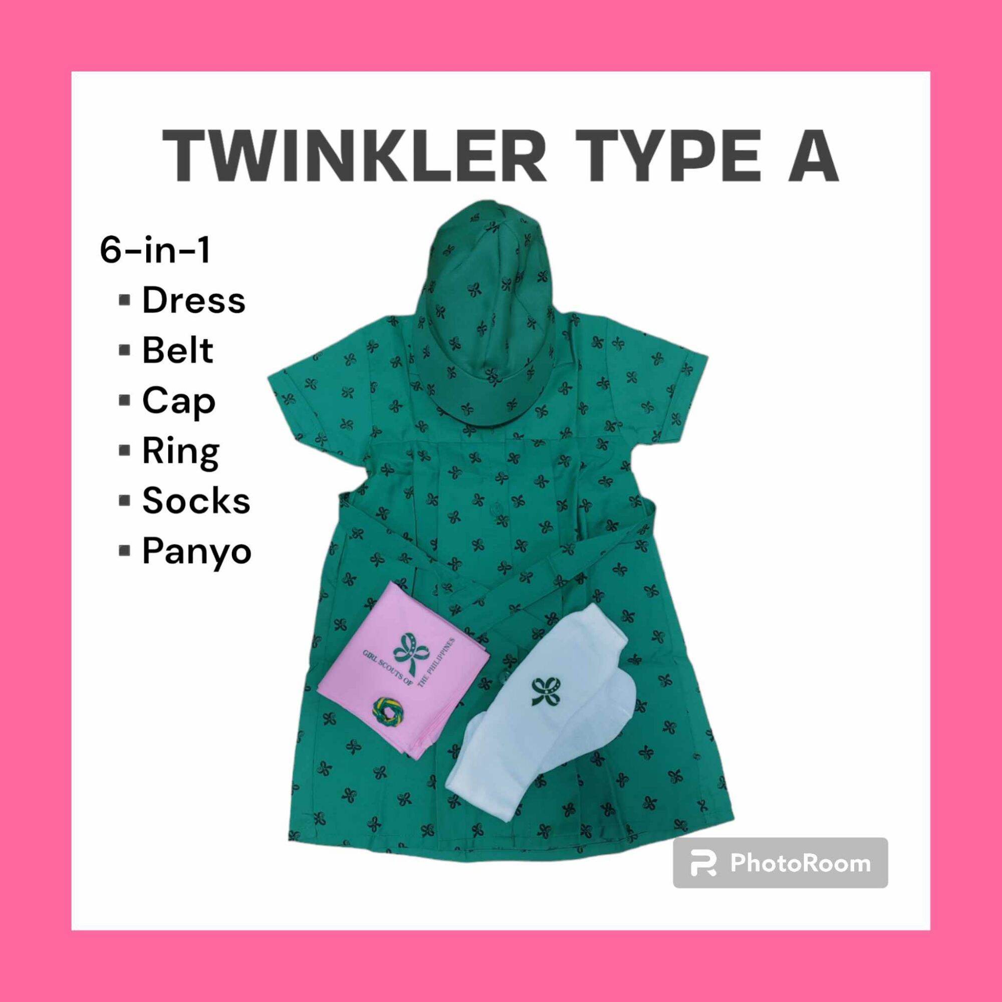 GIRL SCOUT DRESS (6 IN 1) SET GSP TYPE A | Lazada PH