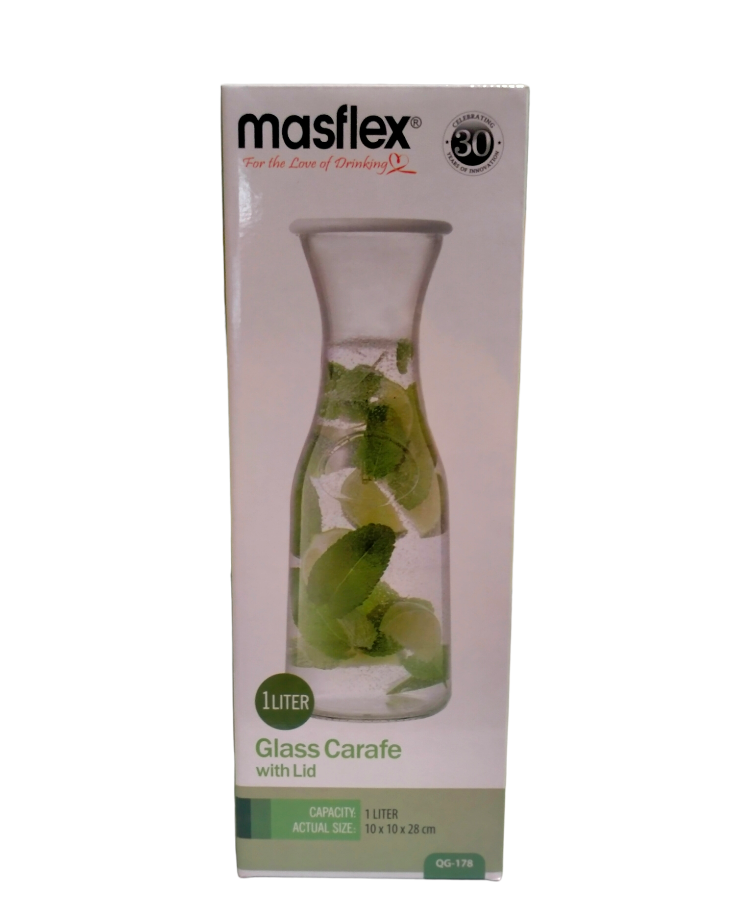 Masflex Glass Carafe 1Ltr | Lazada PH
