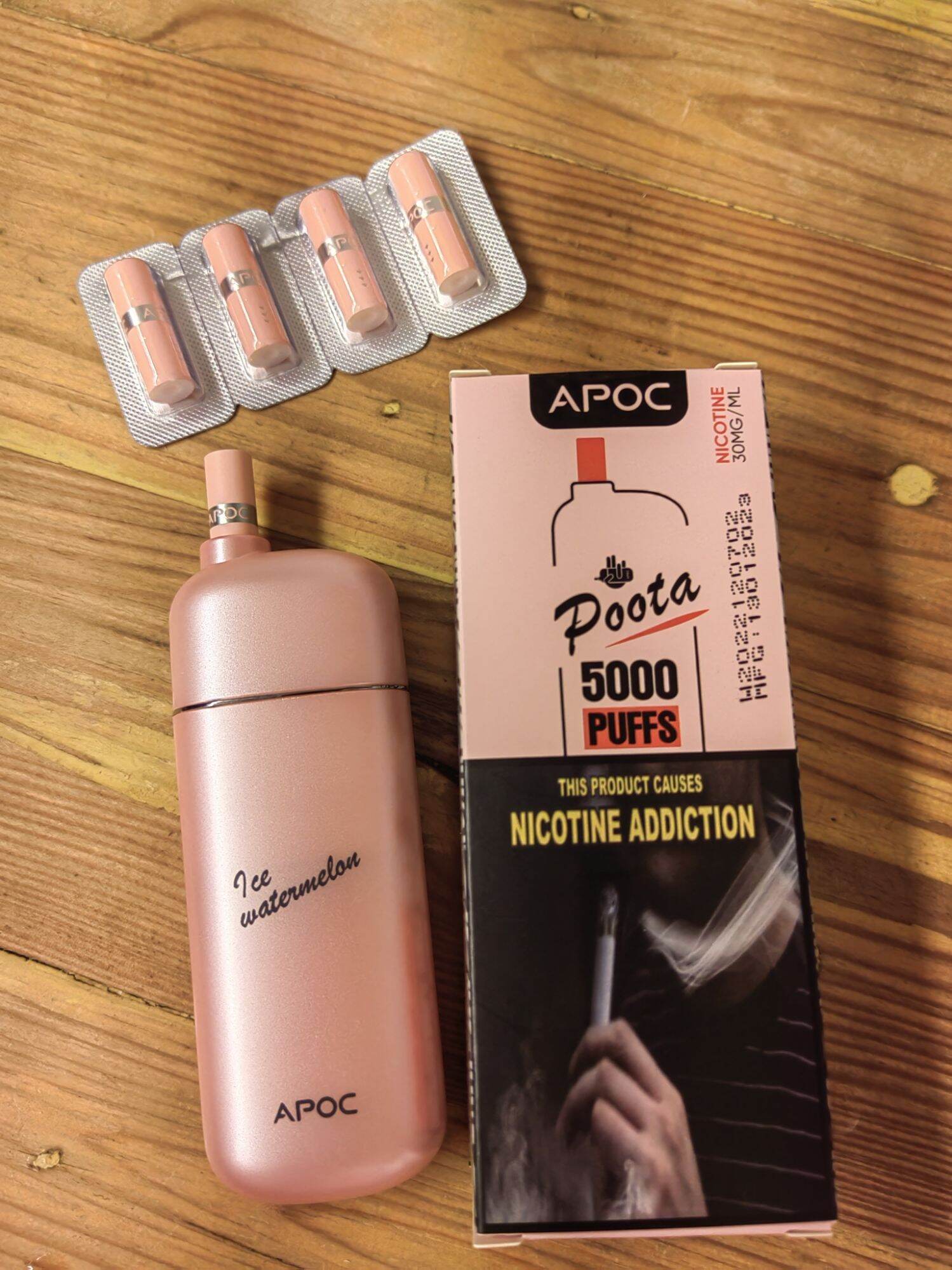 APOC POOTAH 5000 PUFFS RECHARGEABLE 5K | Lazada PH