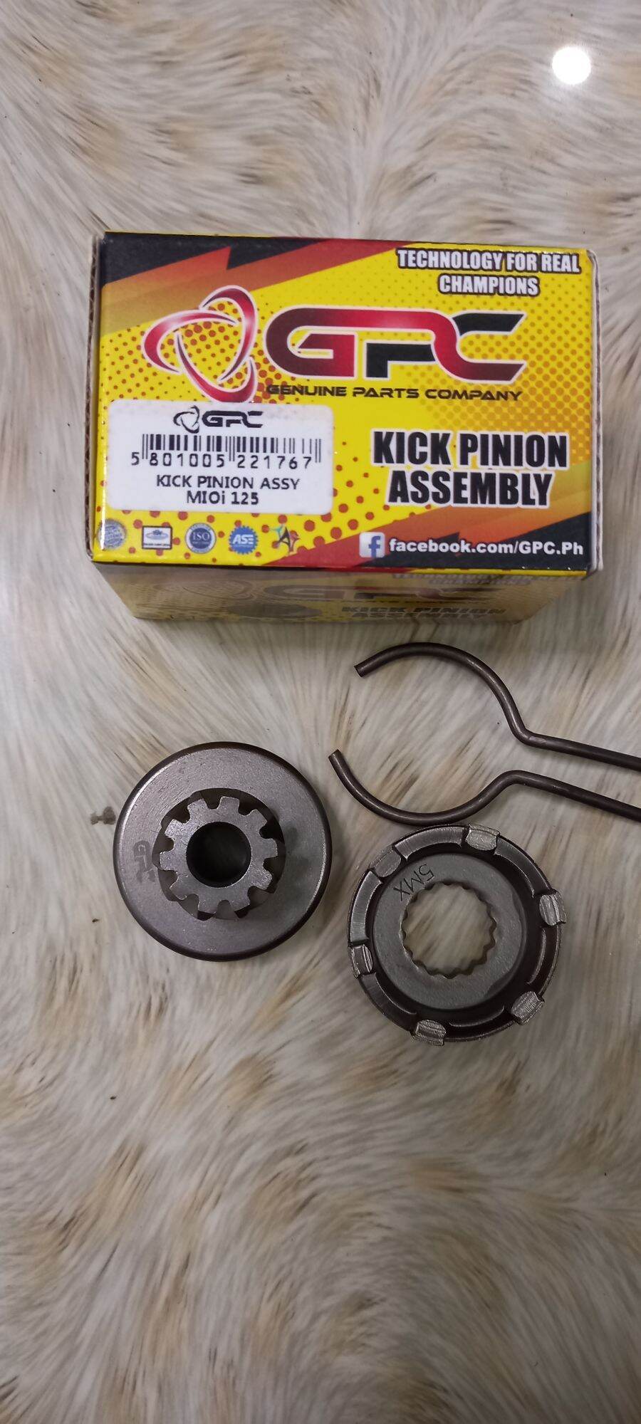 gpc kick pinion assembly mio i 125 pinion gear assy | Lazada PH