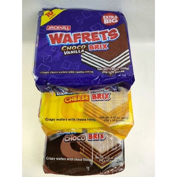 3pcs Jack'nJill Wafrets Brix Wafer 10x24g | Lazada PH