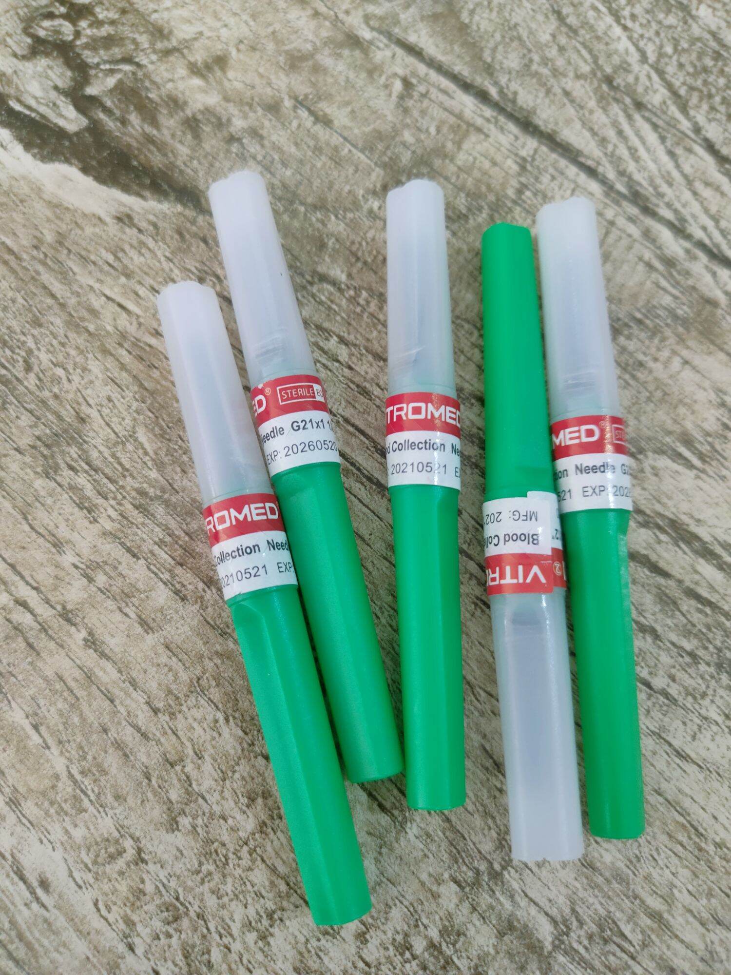 G21x 1 1/2" BLOOD COLLECTION NEEDLE MULTI-SAMPLE VITROMED | Lazada PH