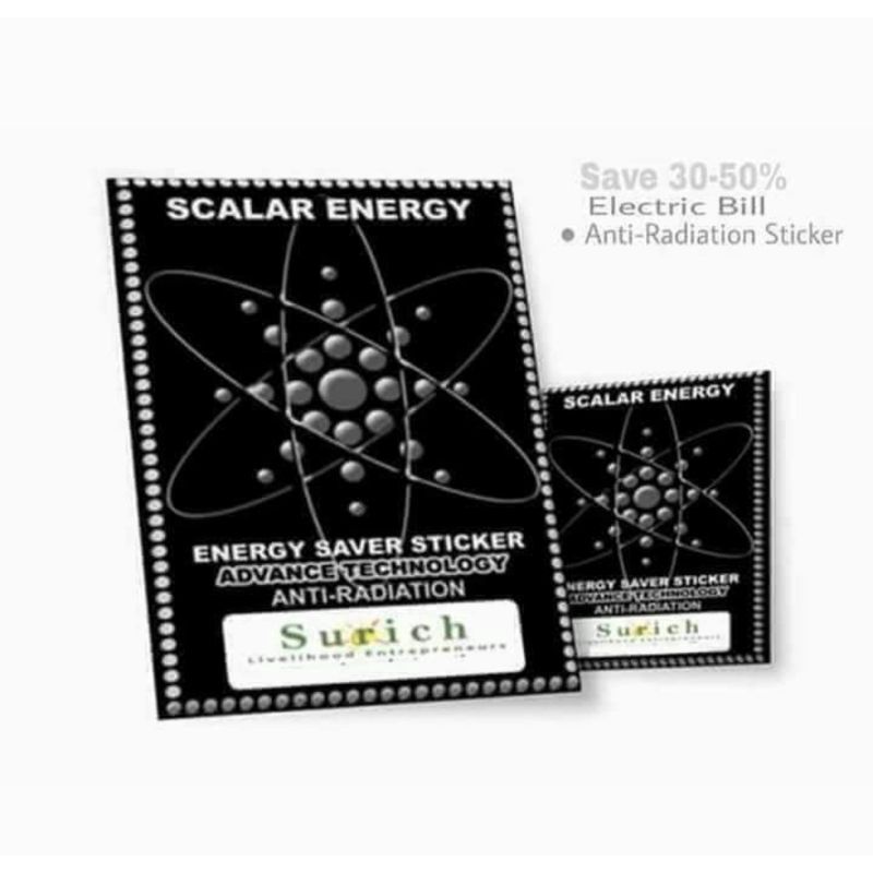 Surich Scalar Energy Saver Sticker 1 Set | Lazada PH