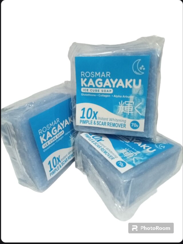 SALE SALE 3 PCS ROSMAR KAGAYAKU ICE CUBE SOAP 70G | Lazada PH