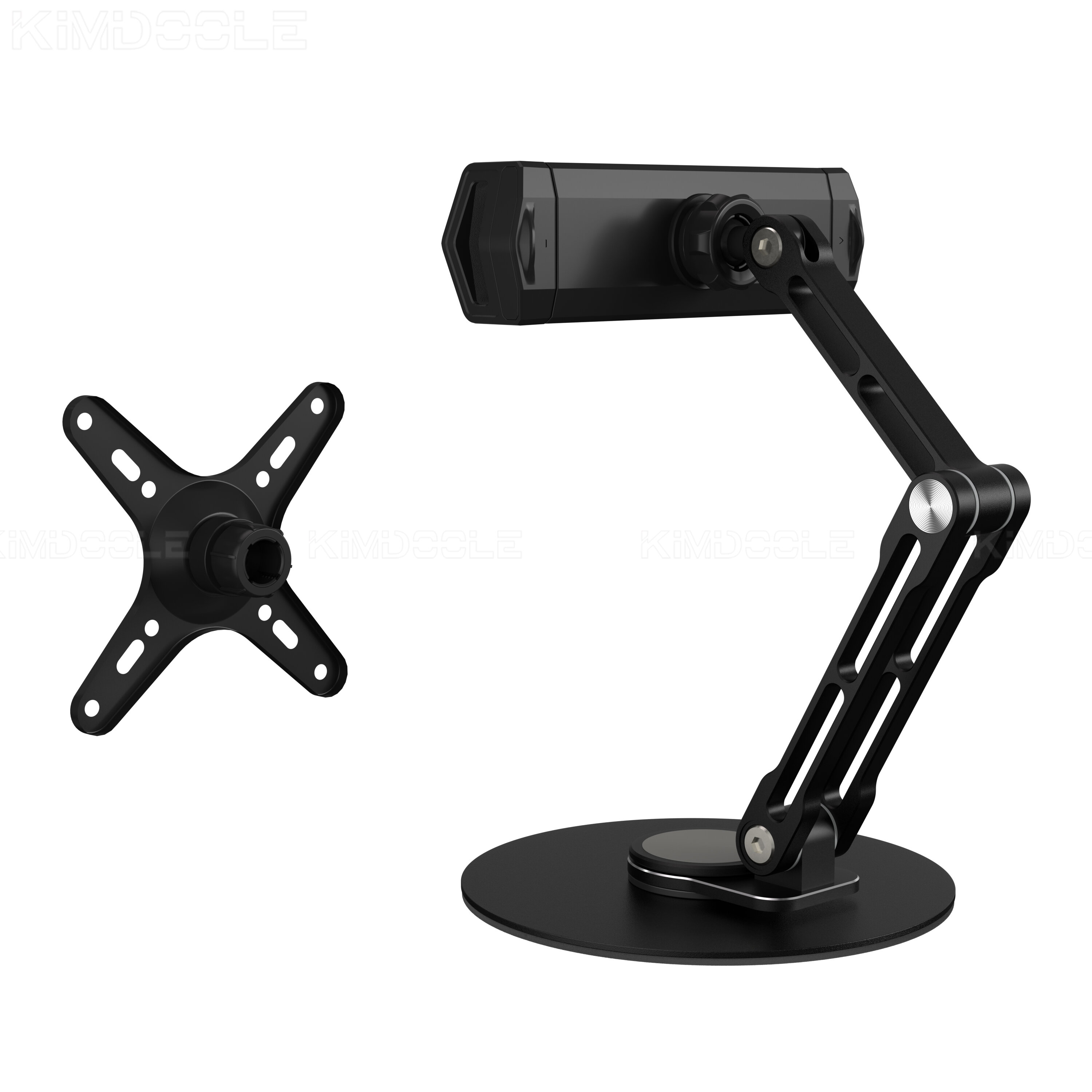 Monitor Foldable Arm Portable Monitor Pad Stand With 360 Rotation ...