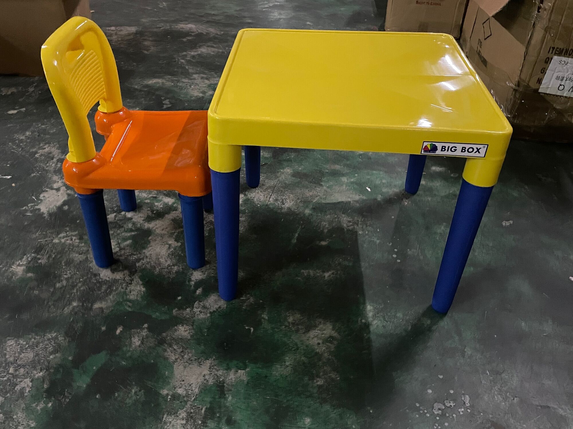 #250 BIG BOX KIDS STUDY TABLE WITH 1 CHAIR | Lazada PH