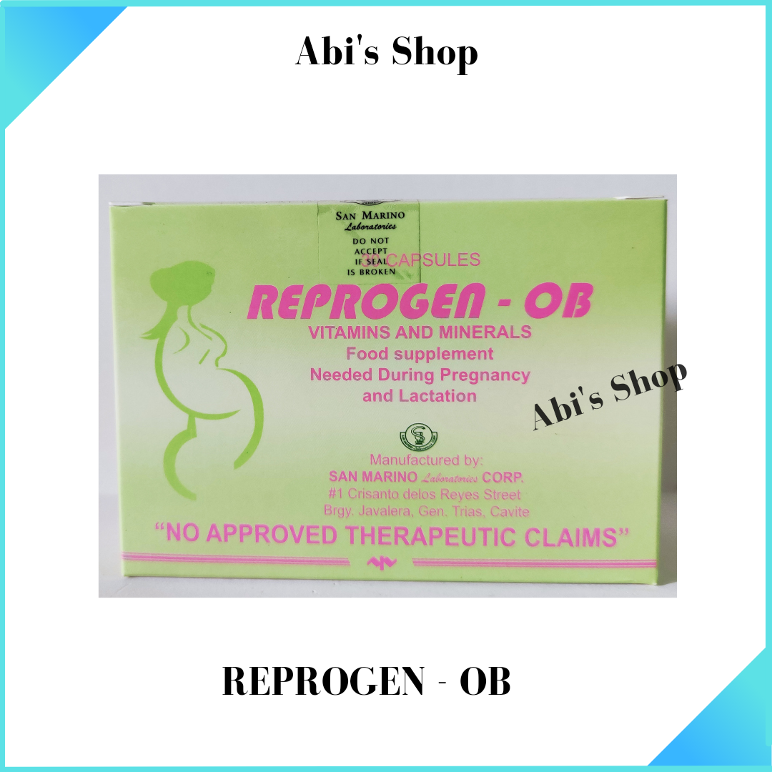 REPROGEN OB for Lactation & Pregnancy 30s Capsules Expiry : April 2024 ...