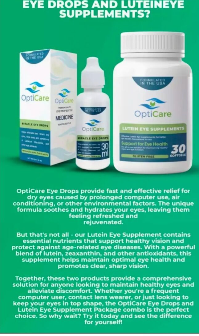 OPTICARE MIRACLE EYEDROPS 30 ML. | Lazada PH