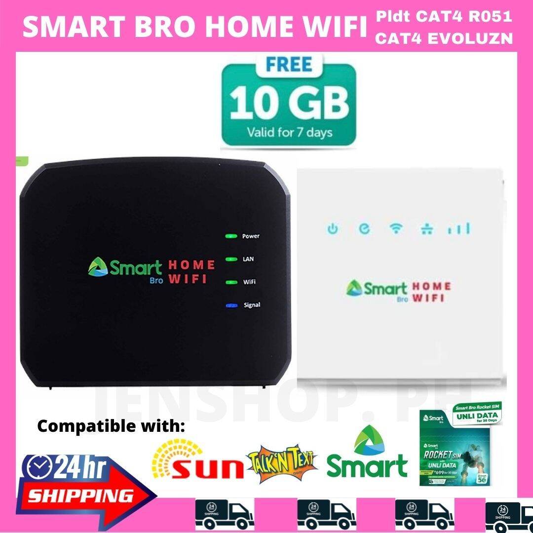 PERMANENT OPENLINE SMART BRO PREPAID WIFI CAT4 | Lazada PH