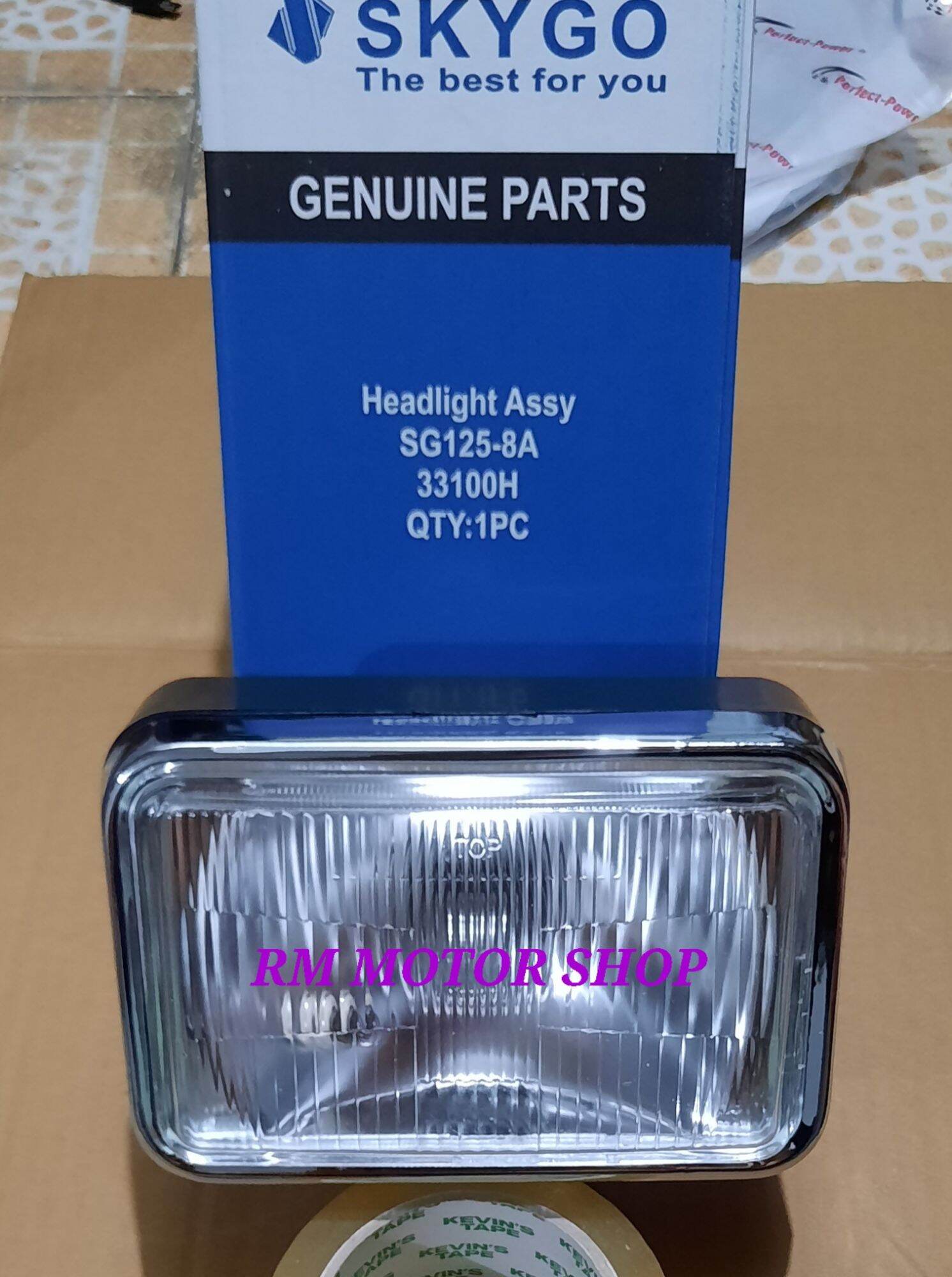 SKYGO WIZARD 125 HEADLIGHT ASSY | Lazada PH