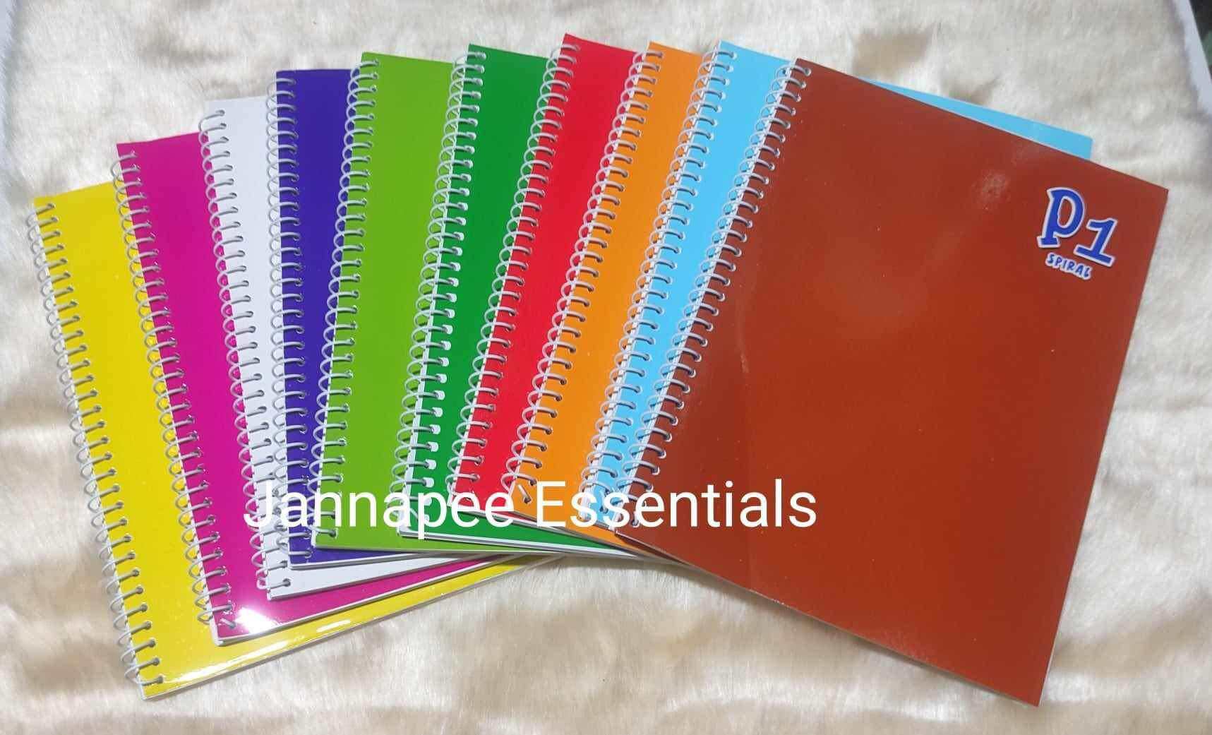 NOTEBOOK P1 SPIRAL 80 leaves (10pcs) Assorted color | Lazada PH
