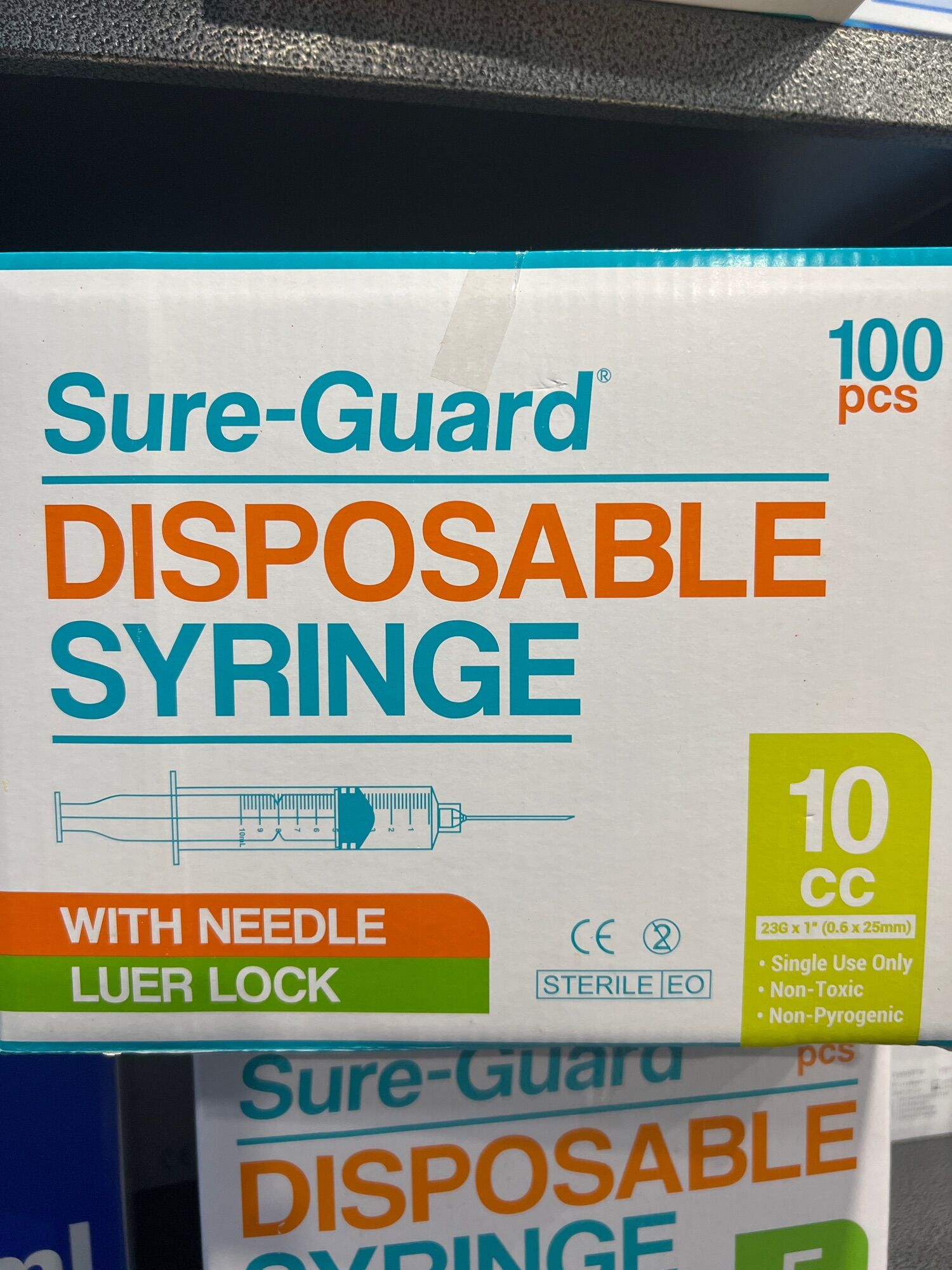 Disposable Syringes INDOPLAS, TERUMO, CARDINAL CARE, SURE-GUARD 1cc ...