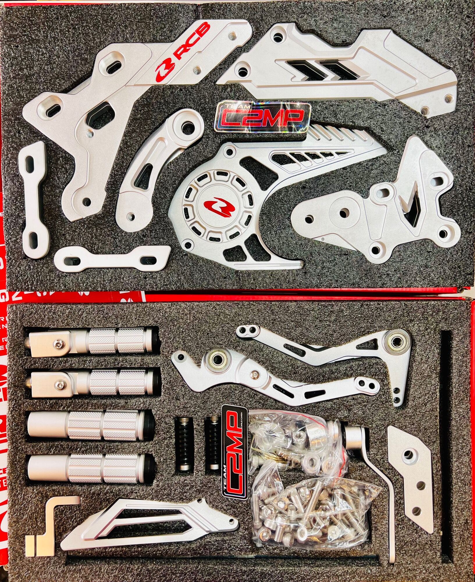 RCB Foot Rest Fullset Shifter S3 Sniper 150 King Full Set V7 | Lazada PH