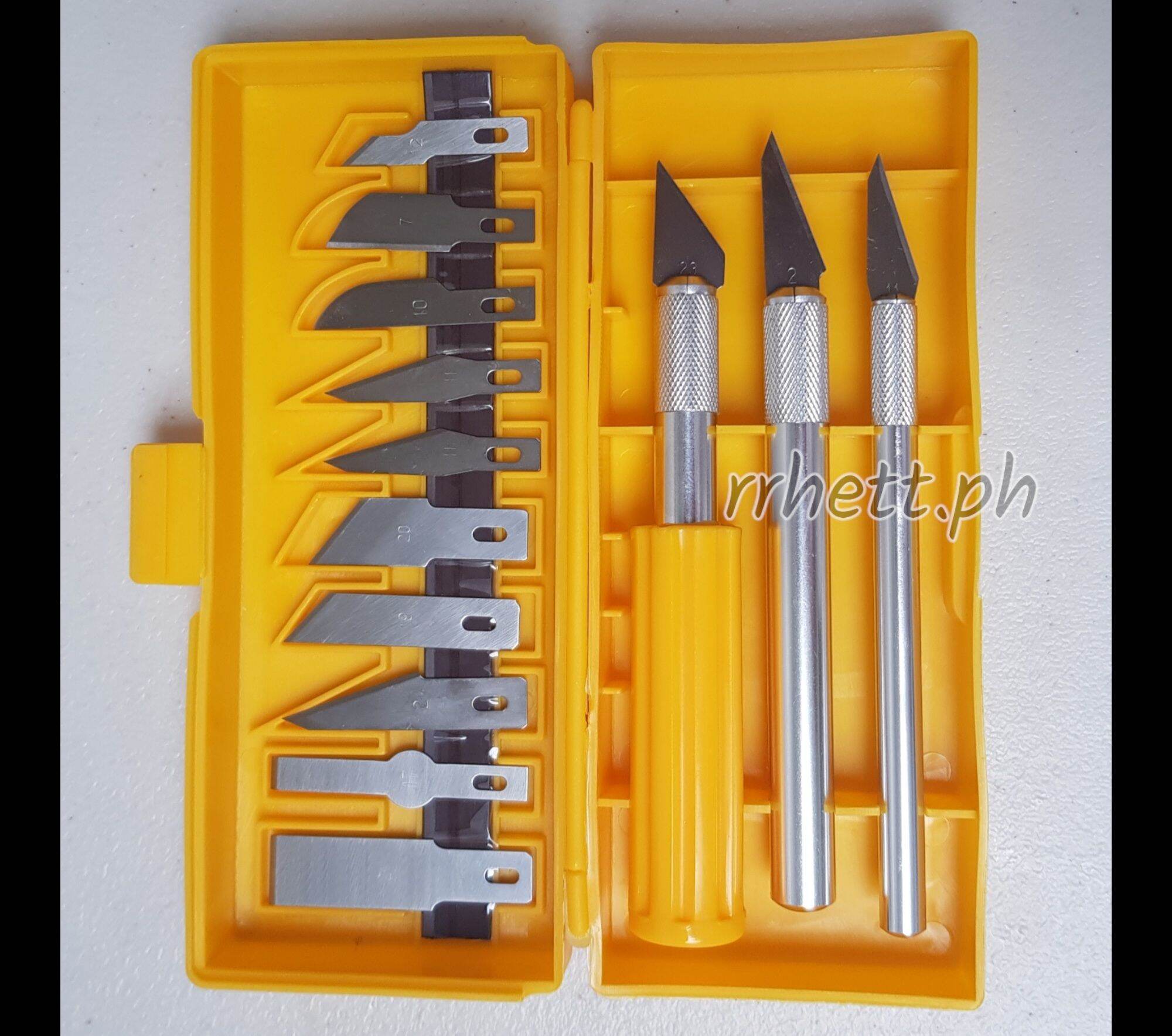 rrhett.ph HOTAK PREMIUM HOBBY KNIFE SET GUNPLA STAINLESS STEEL MODEL ...