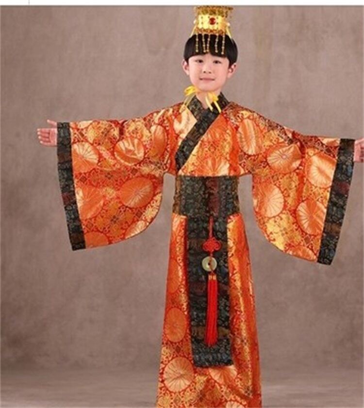 Children's Ancient Costume Male Prince of Tang Dynasty Emperor of Han ...