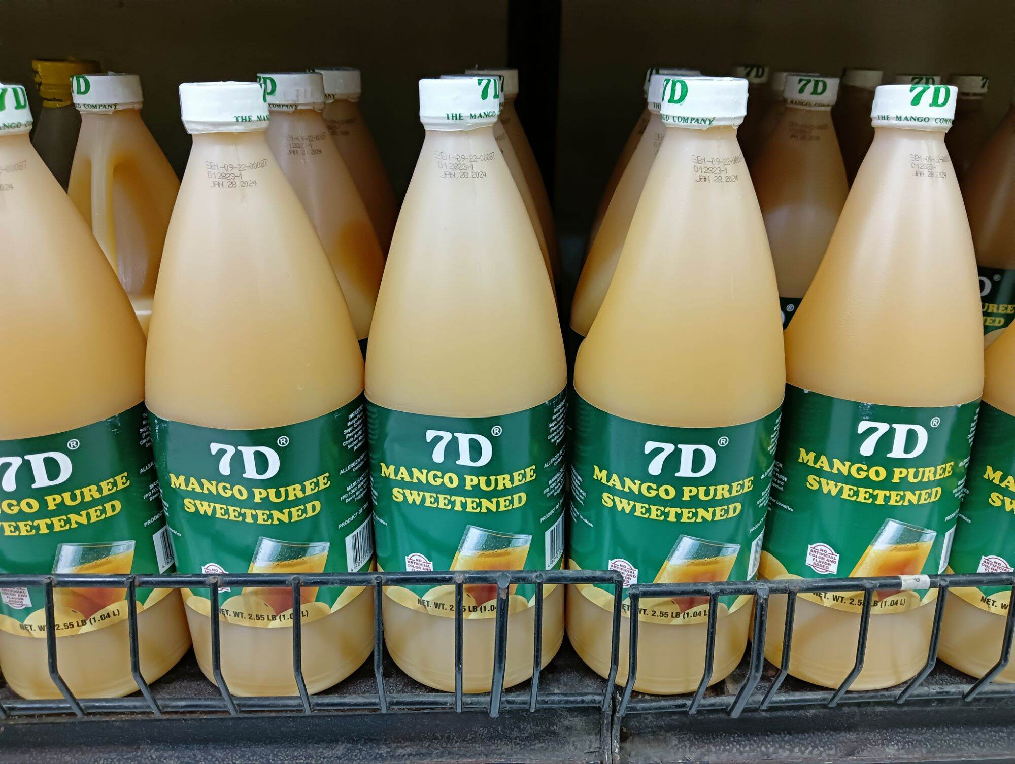 7D Mango Puree Sweetened 1.04 litter from Cebu/ all new stocks and ...