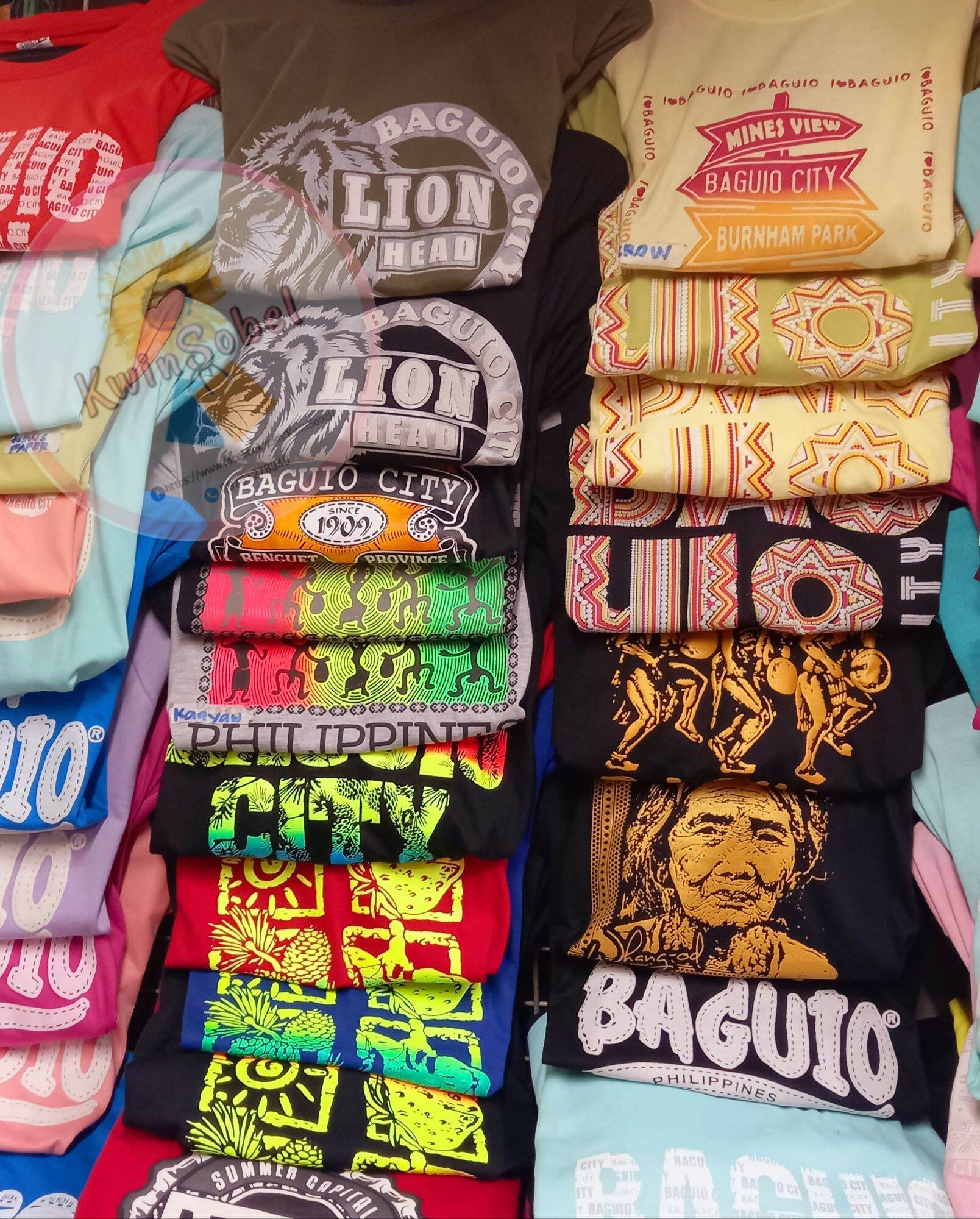Baguio City High Quality T-Shirts for Souvenirs all Sizes available ...