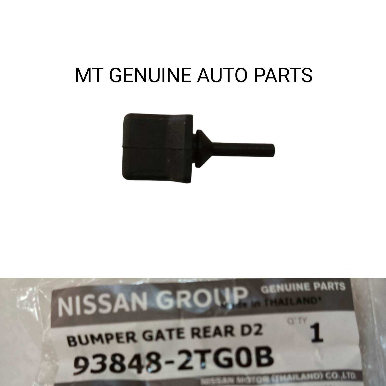 Genuine Nissan Navara D23 NP300 2015-21 BUMPER RUBBER REAR GATE/TAIL ...