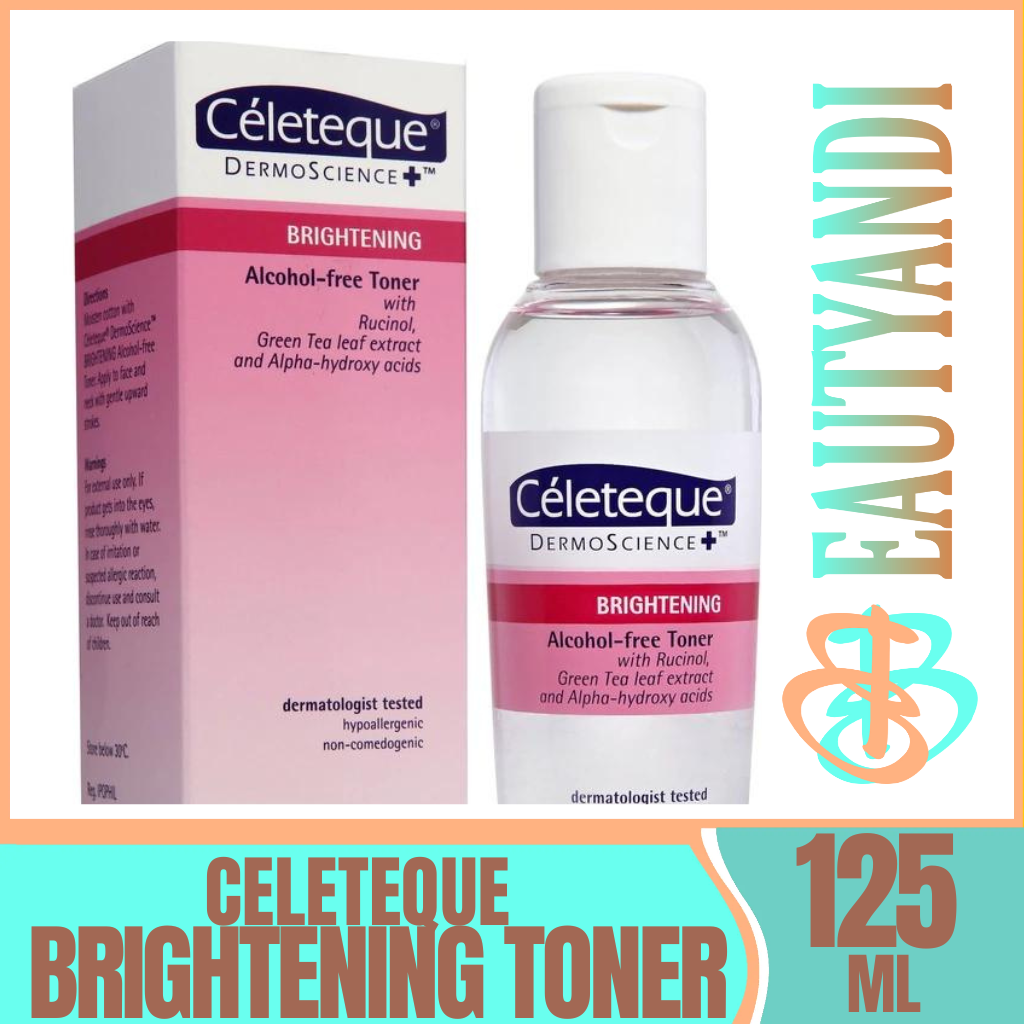 Celeteque Brightening Alcohol free Toner 125ml Normal Skin Toner Non Alcohol Skincare Lazada Lazada PH