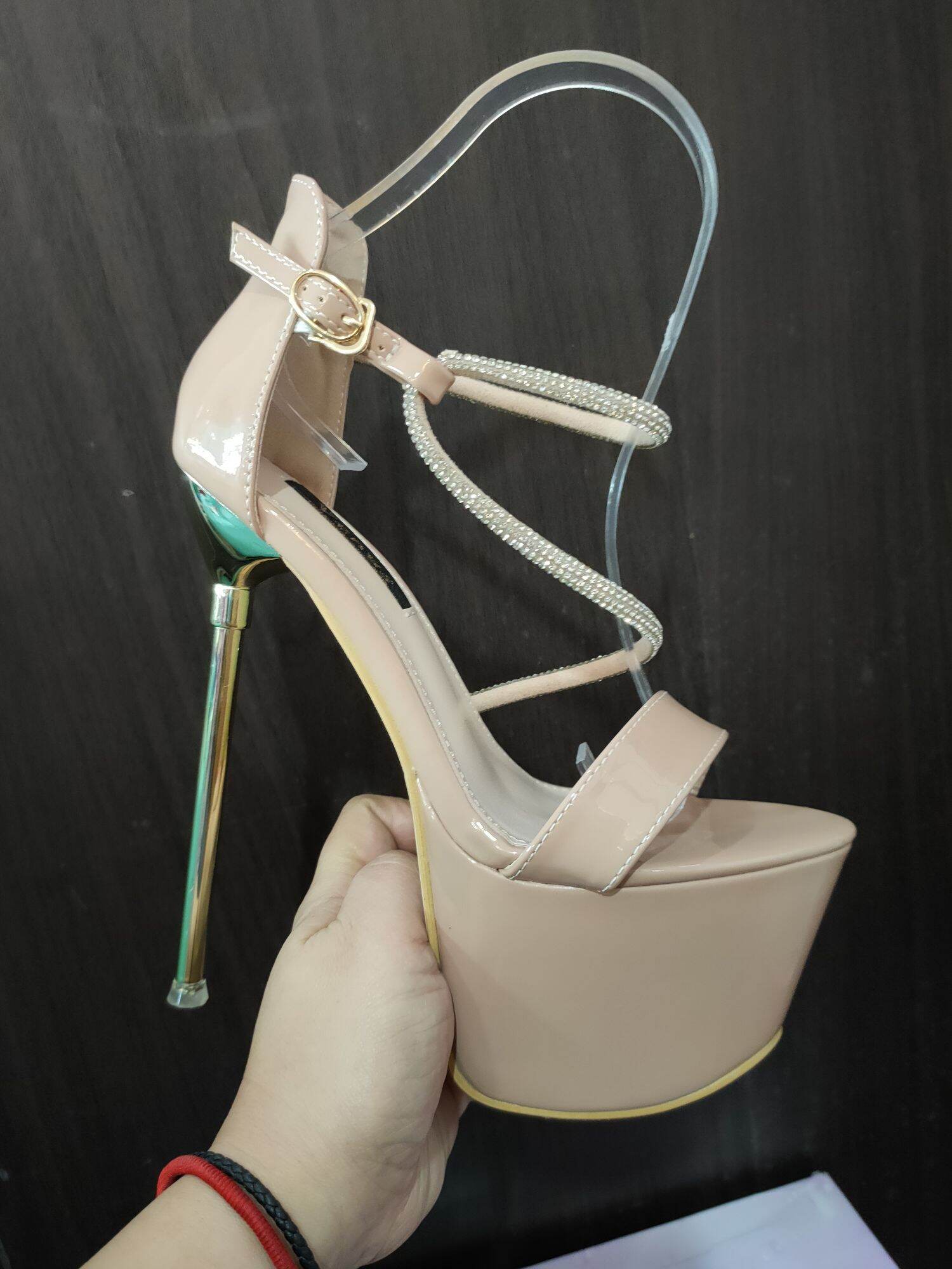 8 inches Pageant High Heels Stilleto Sandals | Lazada PH