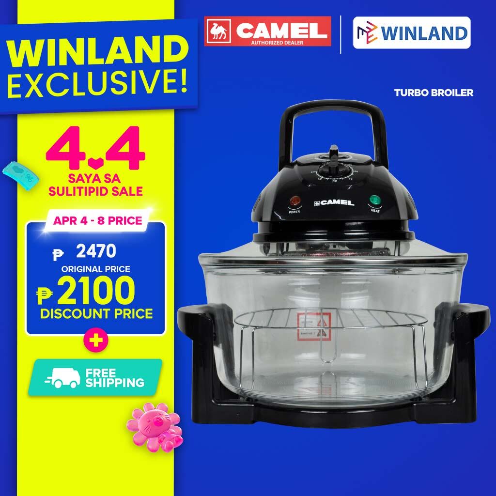 Camel by Winland CTR-1201I 12L Infrared Oven Turbo Broiler 1200W-1400W CTR-1201I | Lazada PH