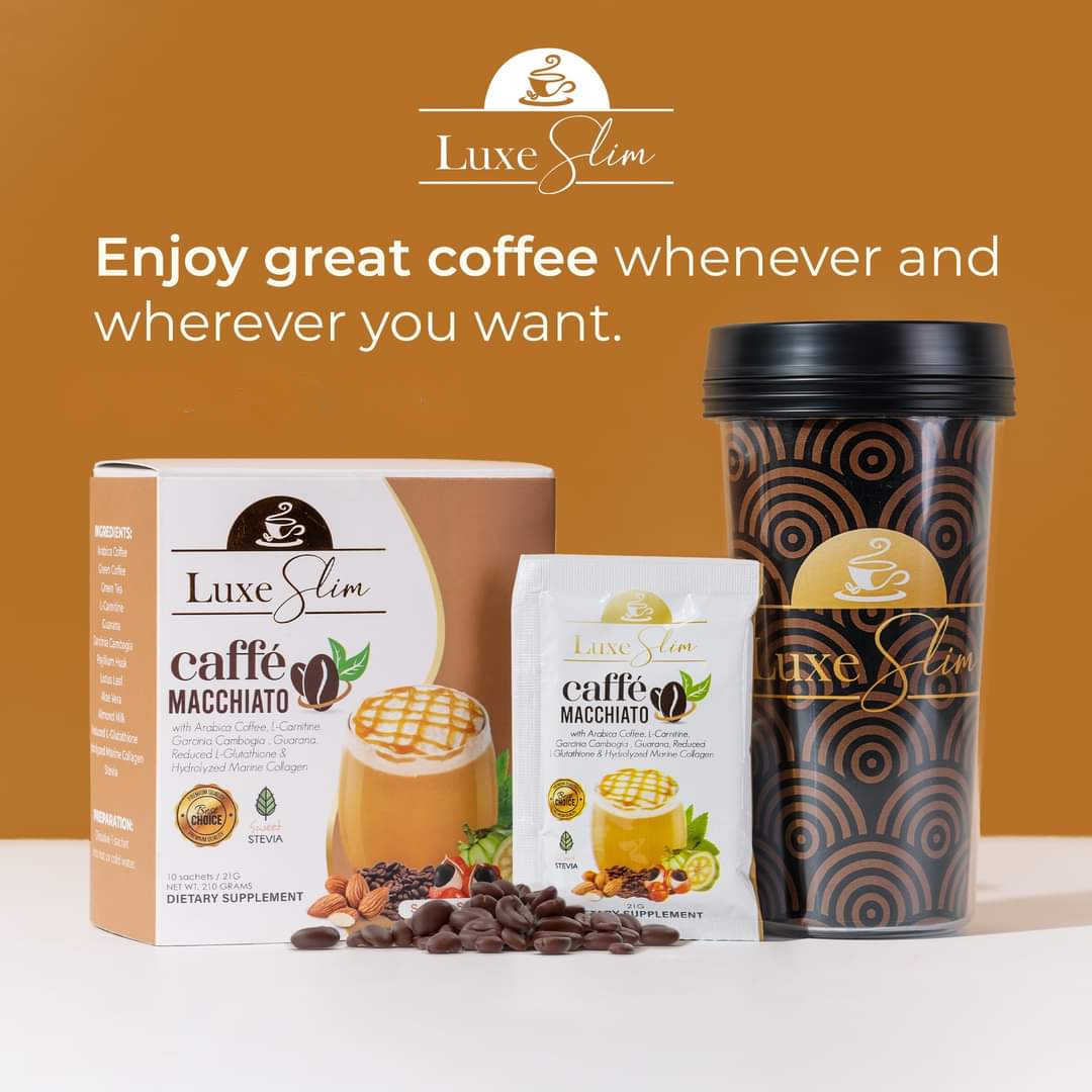 LUXE SLIM Caffe Macchiato Slimming,Glowing & Whitening Coffee | Lazada PH