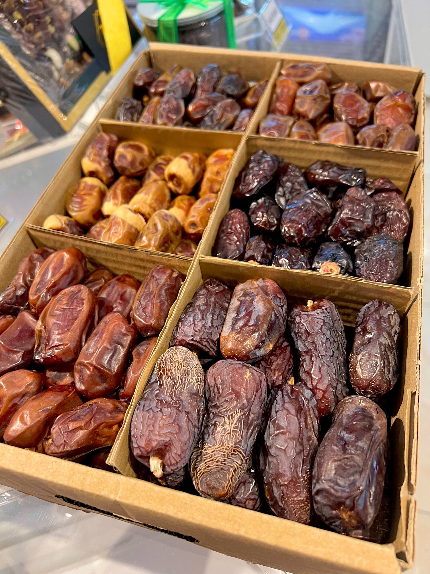 1 box Imported dates fruit from Saudi (6 varieties ) 3 kilos | Lazada PH