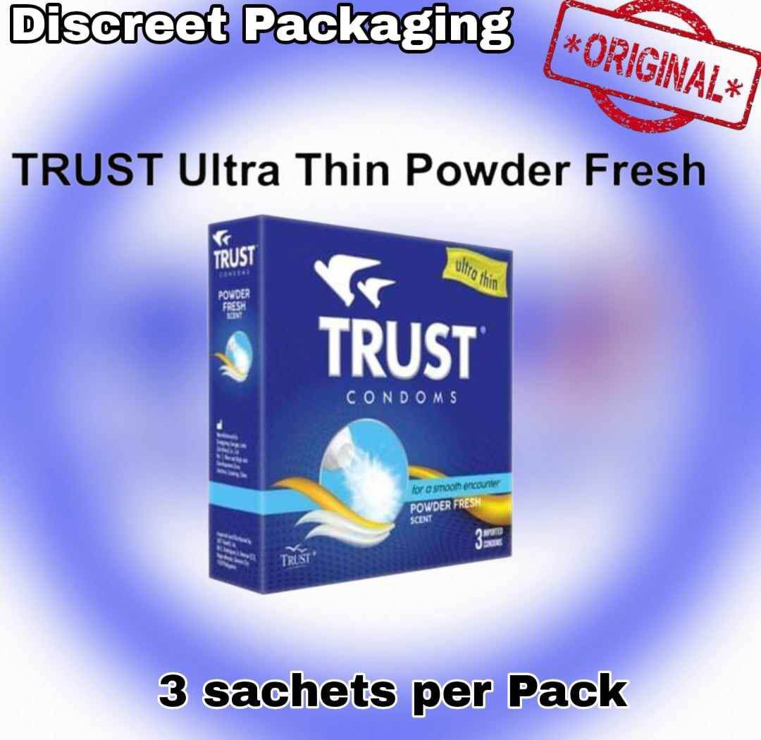 TRUST CONDOM ALL VARIANTS AND SCENTS AVAILABLE 3PCS PER PACK | Lazada PH