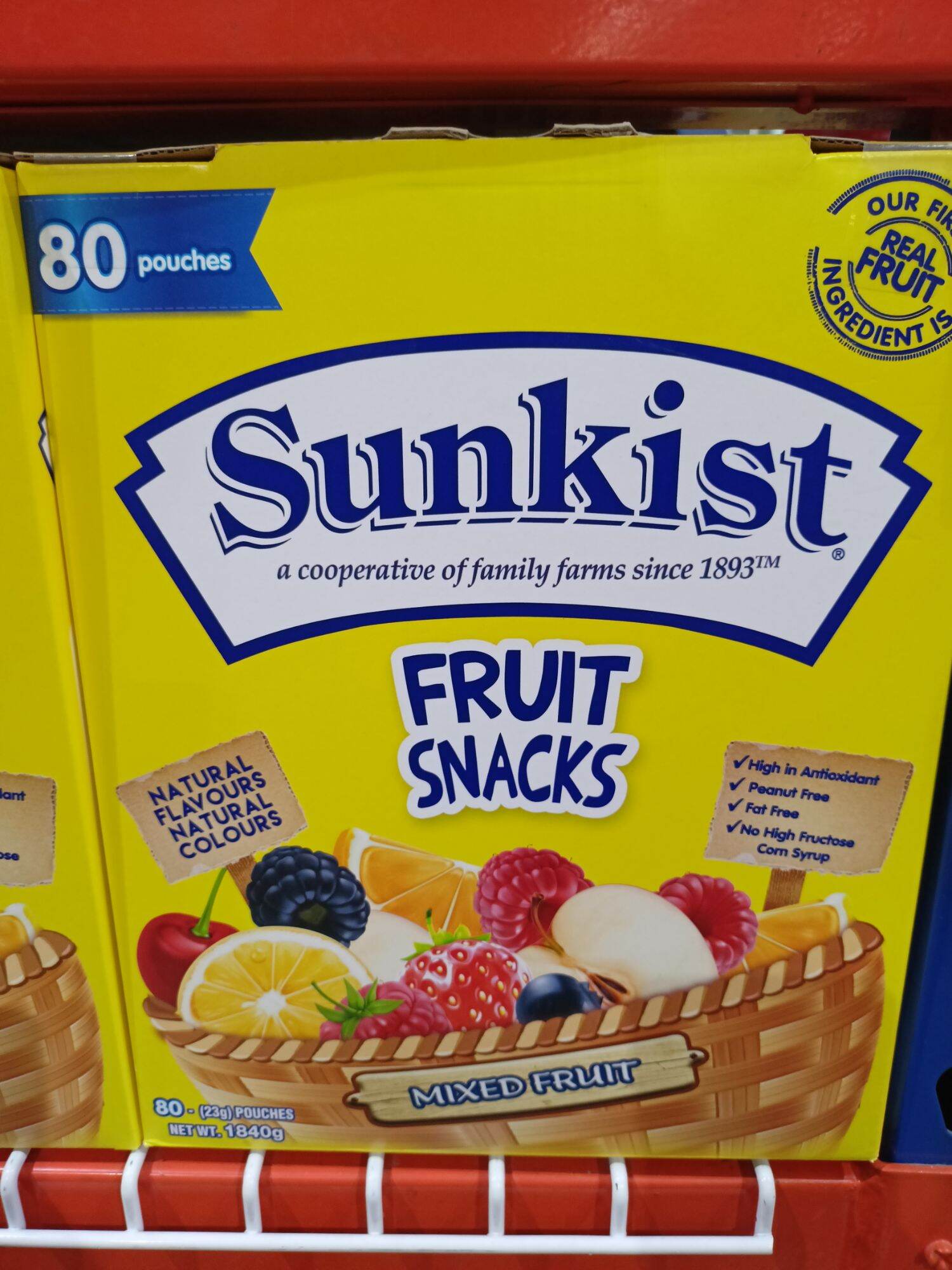 SUNKIST Fruit Snacks 80 Pouches | Lazada PH