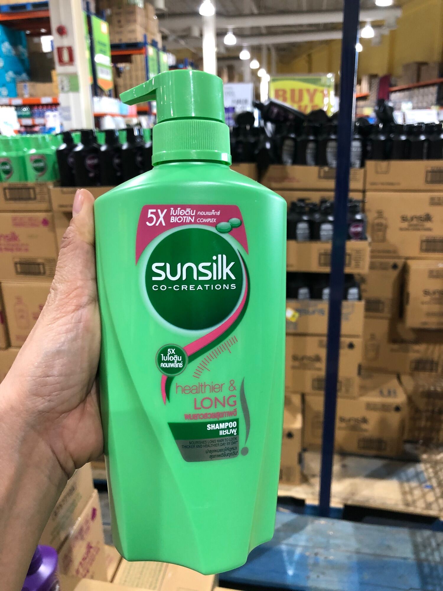 Buy1Take1‼️ Sunsilk Healthier and Long Shampoo 650ml | Lazada PH