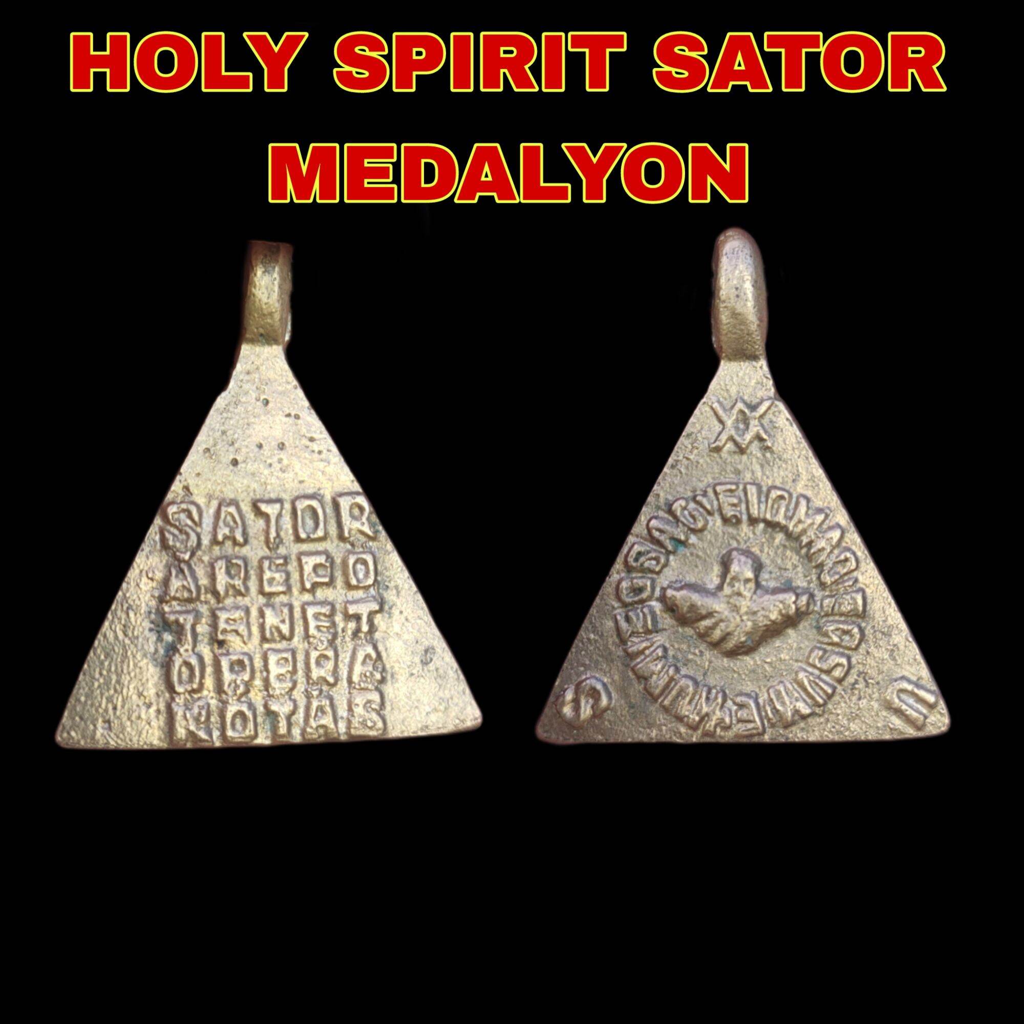 Holy Spirit Sator Medallion | Lazada PH