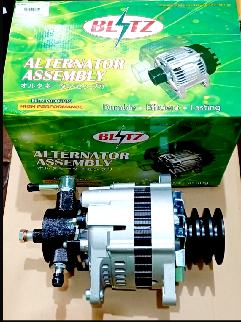 ALTERNATOR ASSEMBLY FOR ISUZU 4HF1, 4HE1, 4HG1, NKR 24V/60AMP triple ...