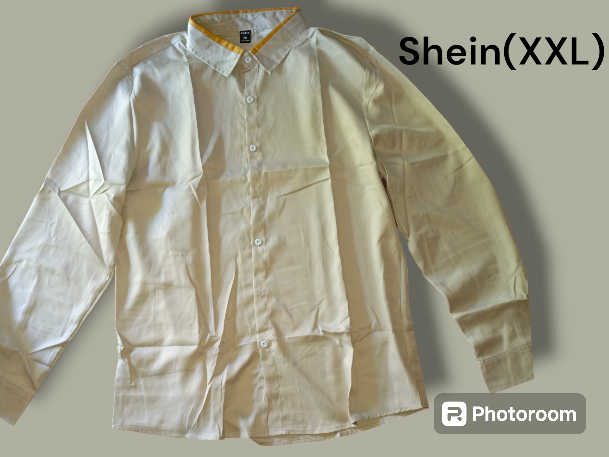 SHEIN LONG SLEEVE FOR MEN(BEIGE) (XXL) | Lazada PH