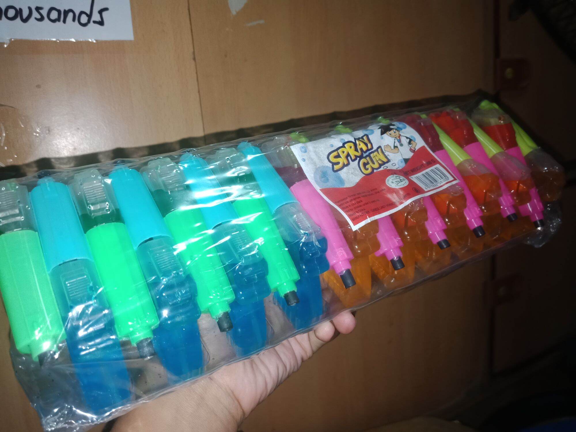 Spray Candy Toy Gun 20pcs |LOOTBAG FILLER, PANINDA, PART GIVEAWAYS ...