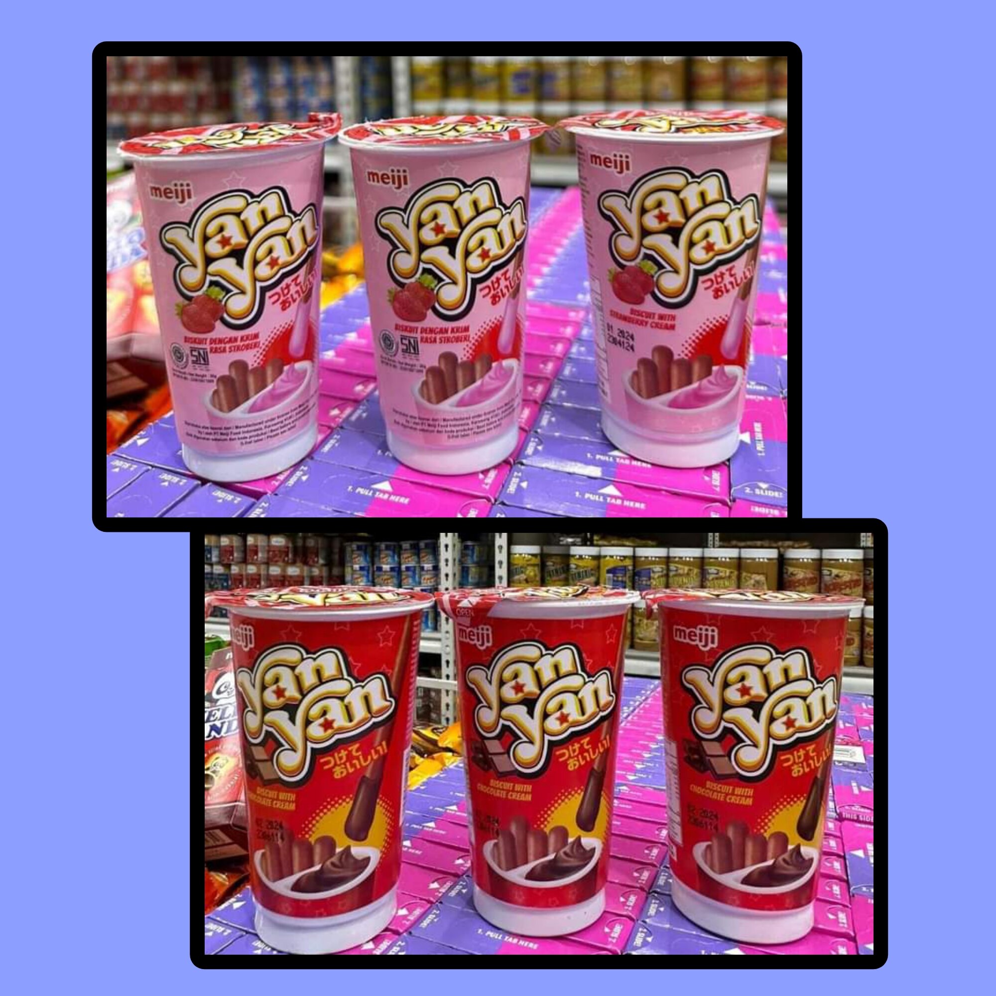 IMPORTED MEIJI YAN YAN CHOCO | STRAWBERRY x 3 | Lazada PH