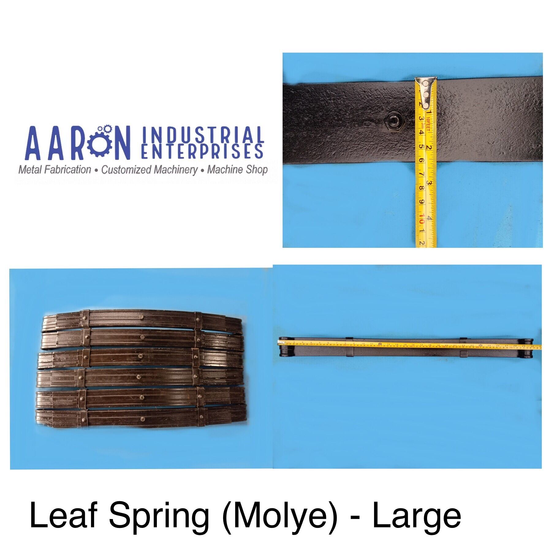 Leaf Spring (Molye) Large for Tricycle, Kolong-kolong, Sidecar, Motor ...