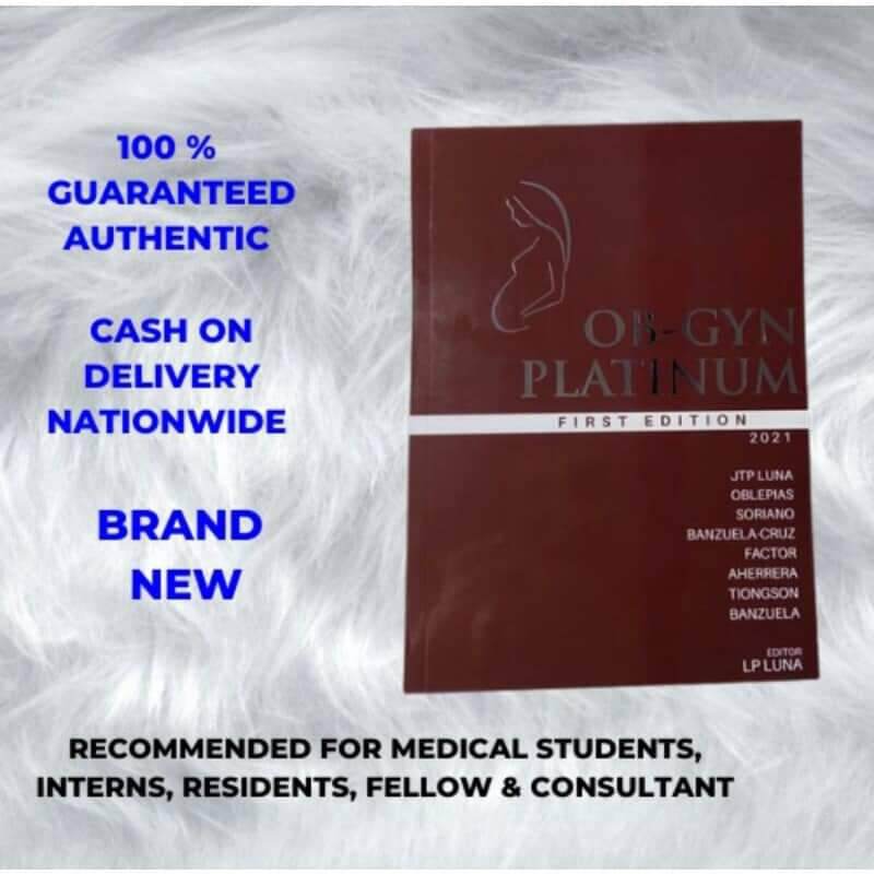OB GYN Platinum (2021) Original|On hand,Ready to ship | Lazada PH