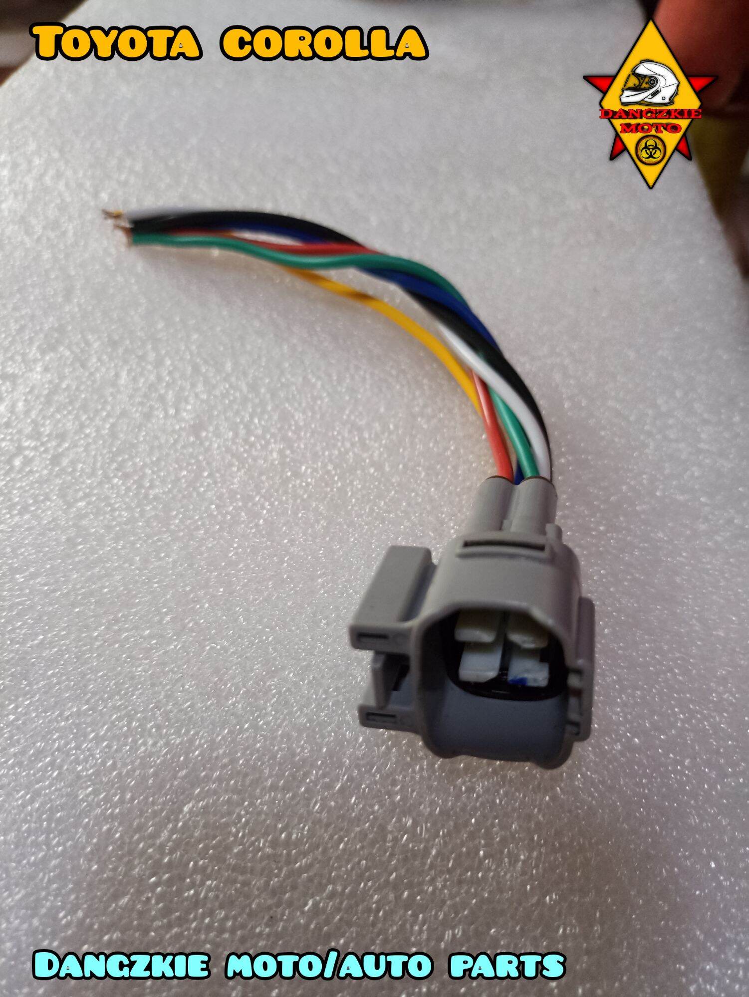 TOYOTA COROLLA DISTRIBUTOR SOCKET ( 6 PIN MALE & FEMALE ) BIG BODY ...