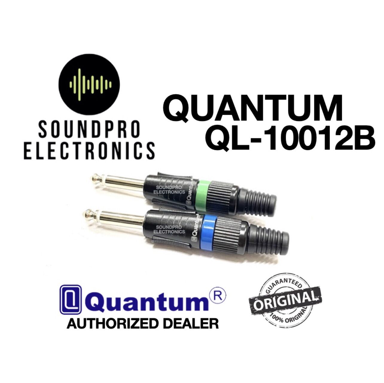ORIGINAL QUANTUM QL-10012 PL55 Mono Plug Connector Colored Ring (1pc ...