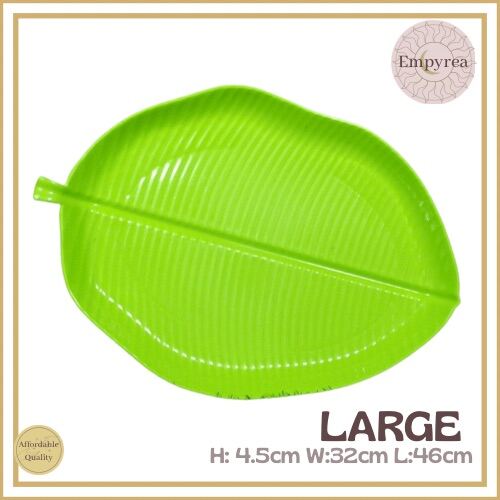 Empyrea MANG INASAL LEAF PLATE / LARGE BANANA LEAF TRAY / INASAL DAHON PLATO / FOOD TRAY | Lazada PH