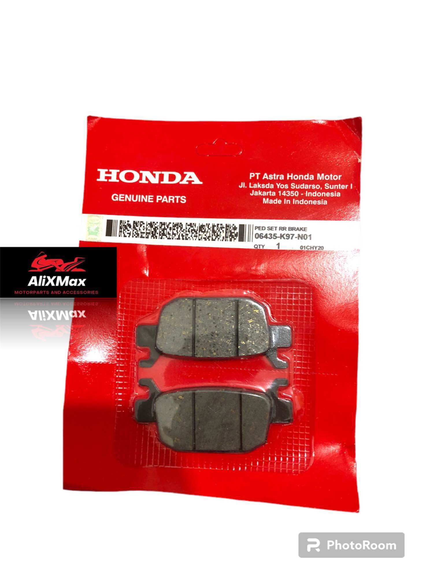 HONDA GENUINE BRAKE PAD SET FOR ADV 150. ADV 160. and PCX 160 Abs ...
