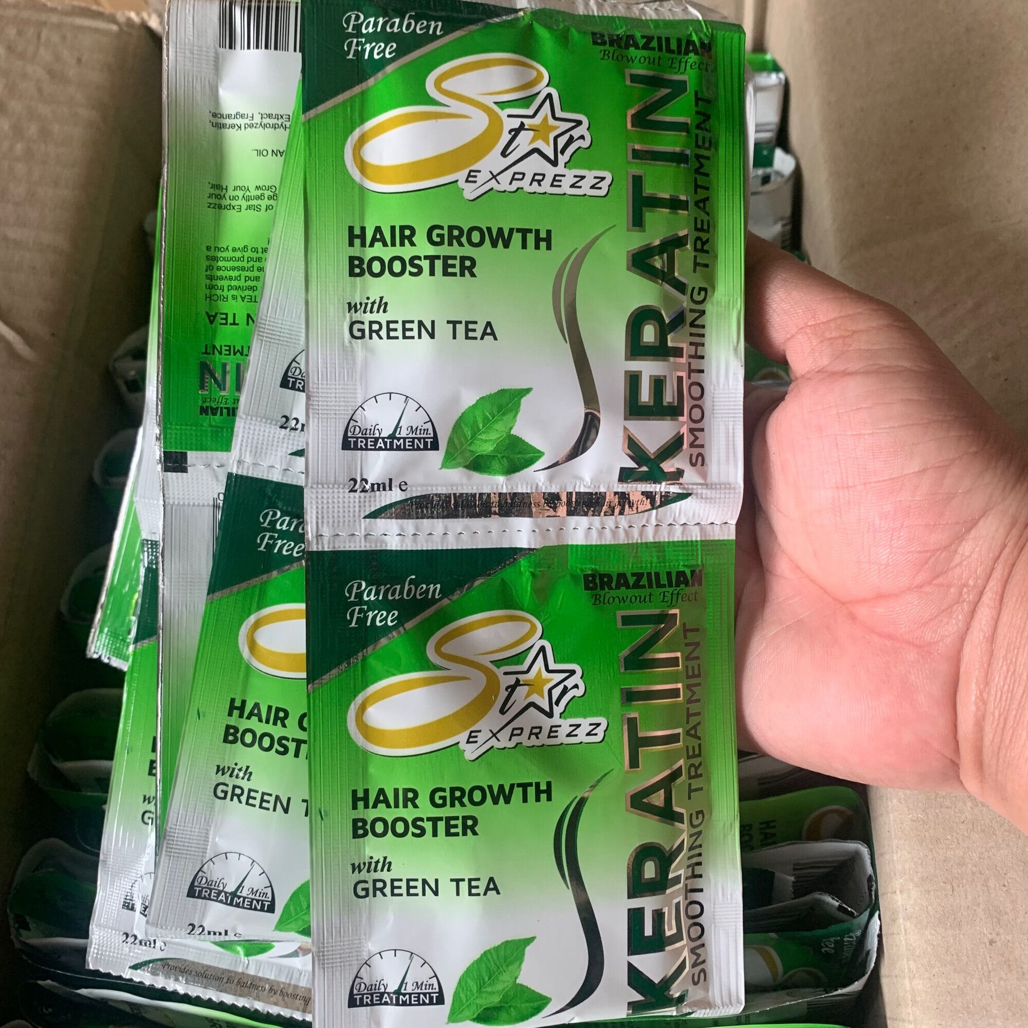 1 SACHETS - STAR EXPRESS Keratin with aloe Vera & argan oil Shampoo ...