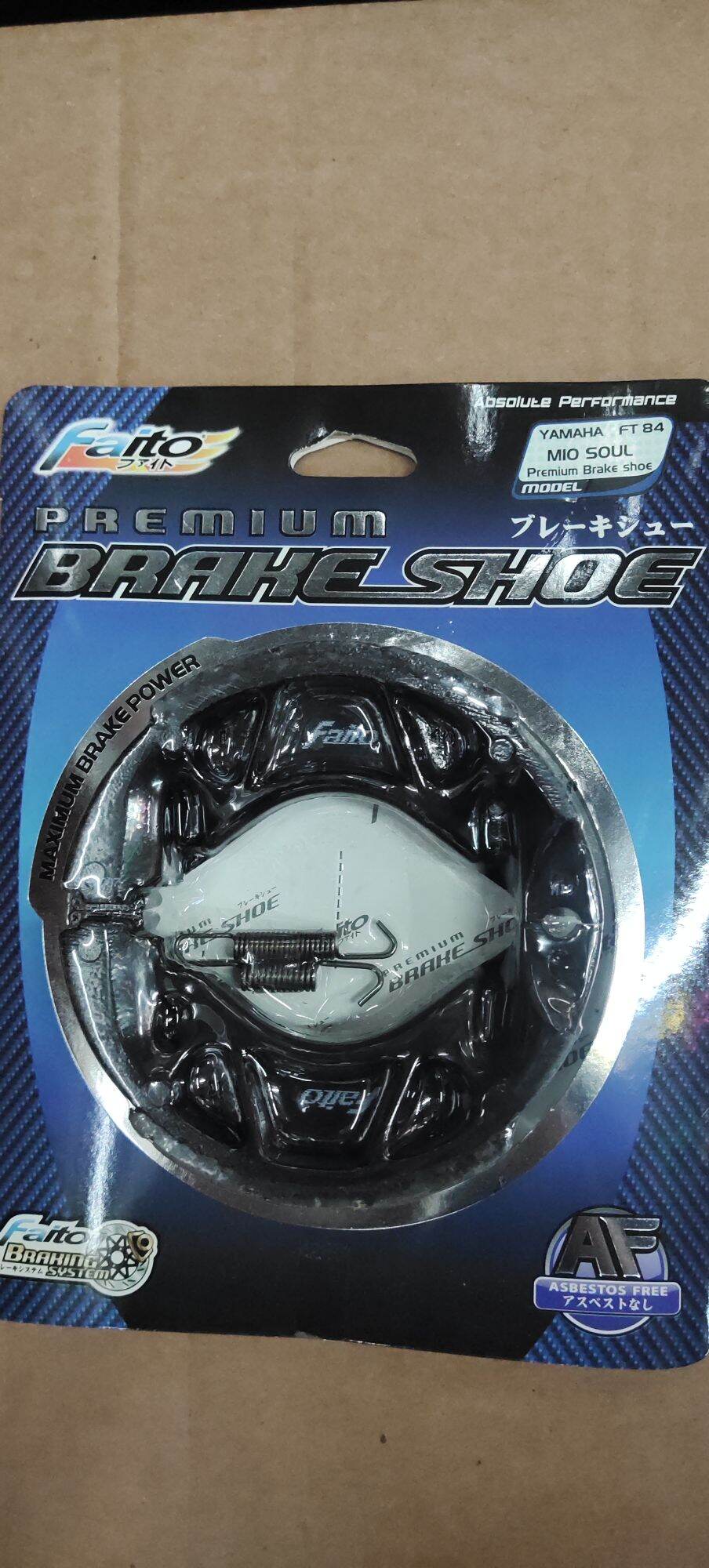 Faito Brake shoe Mio sporty Mio i125 | Lazada PH