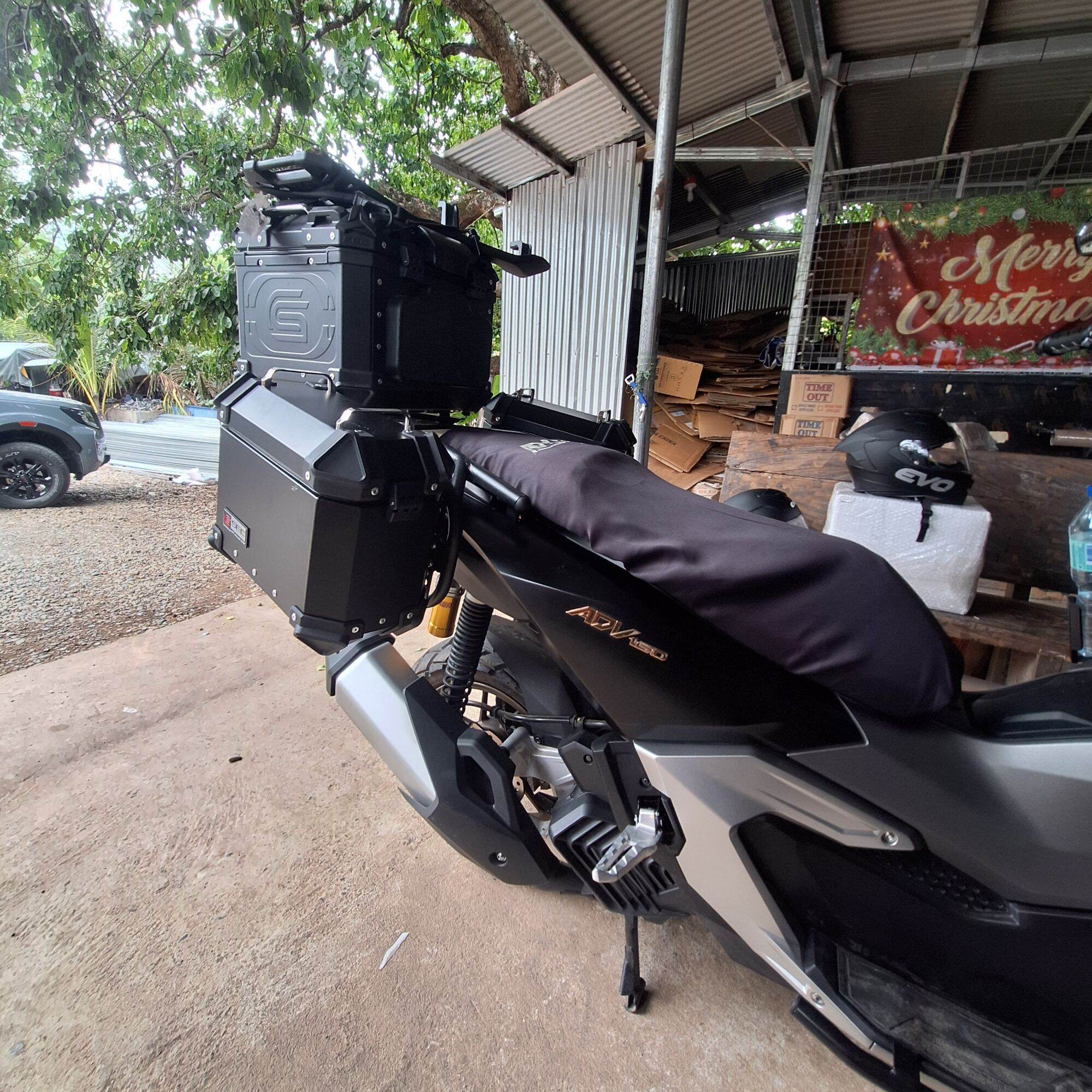 HONDA ADV 160 - BRACKET BOX WITH SIDE PANNIER (heavy duty) | Lazada PH