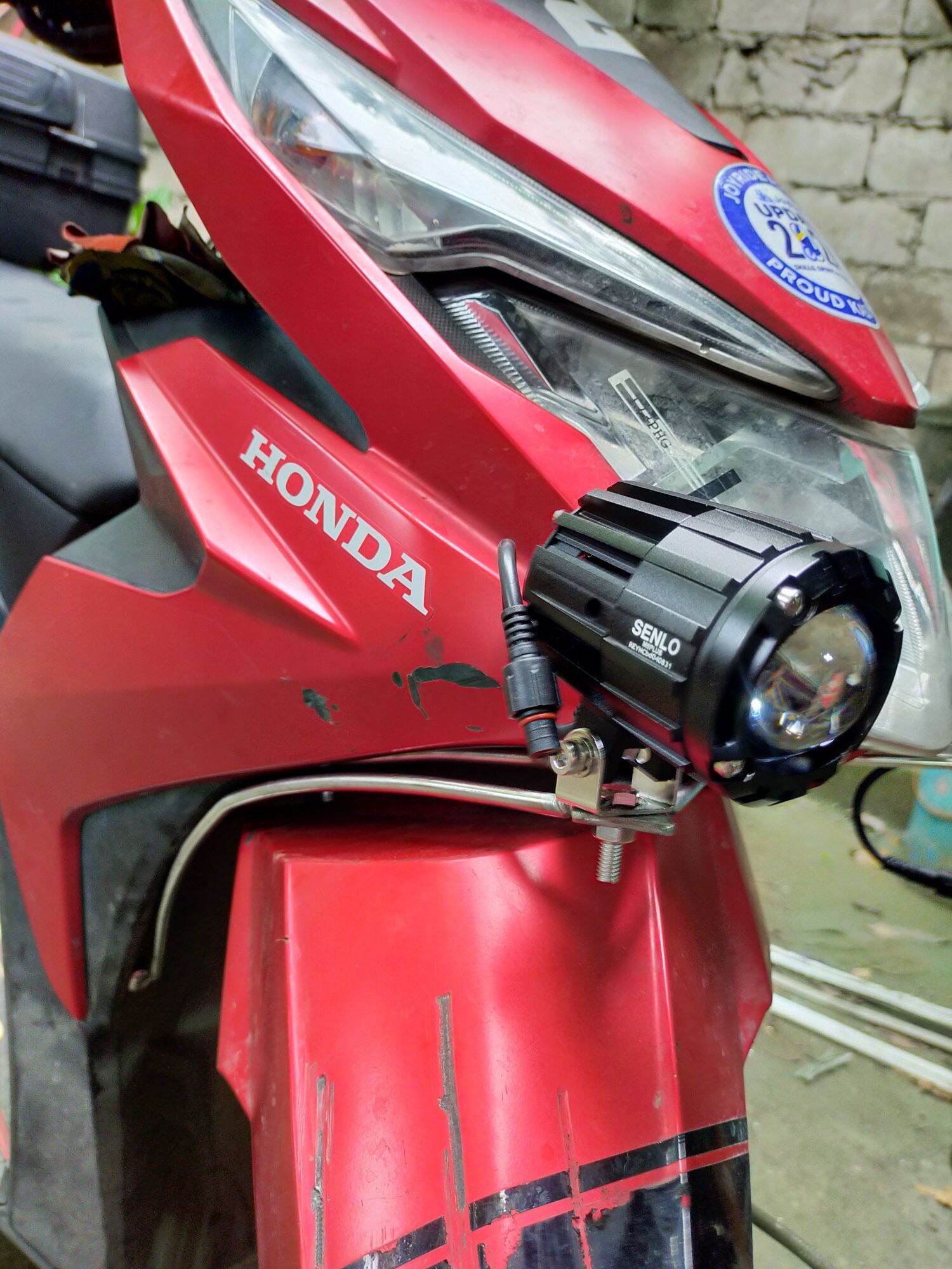 Honda beat fi v2 mini driving light bracket (heavy duty) | Lazada PH