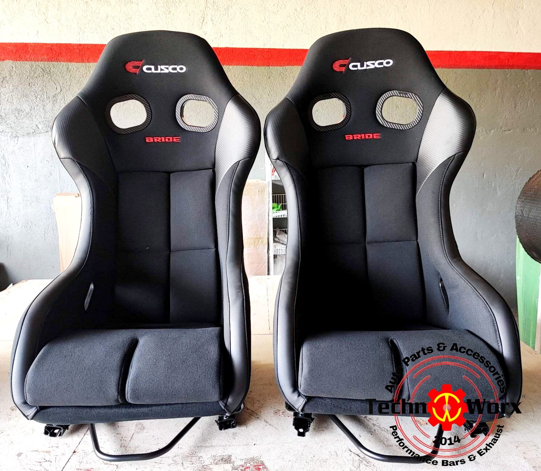 2pcs Bride Zeta 4 CUSCO LOW MAX LARGE Seat Quality Plastic Back ...